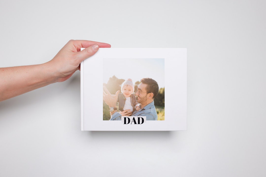 Personalised Dad Scrapbook Photo Album Gift With Sentiment - Etsy