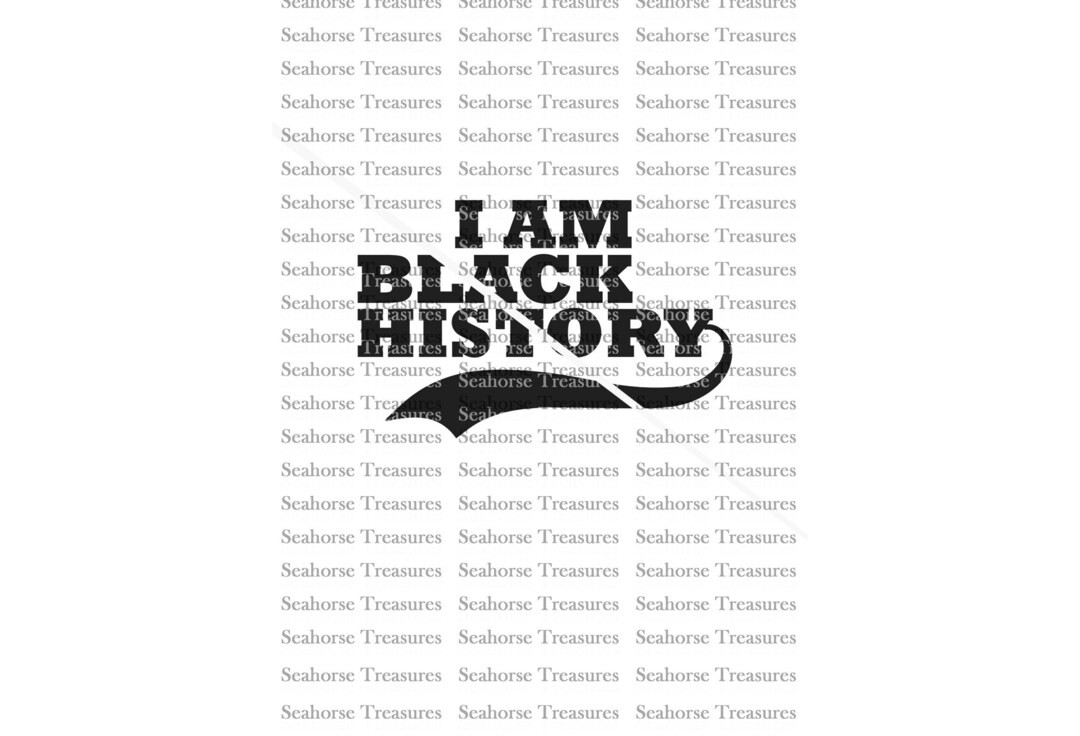 Digital Svg I Am Black History Black History Svg Png Pdf Cricut