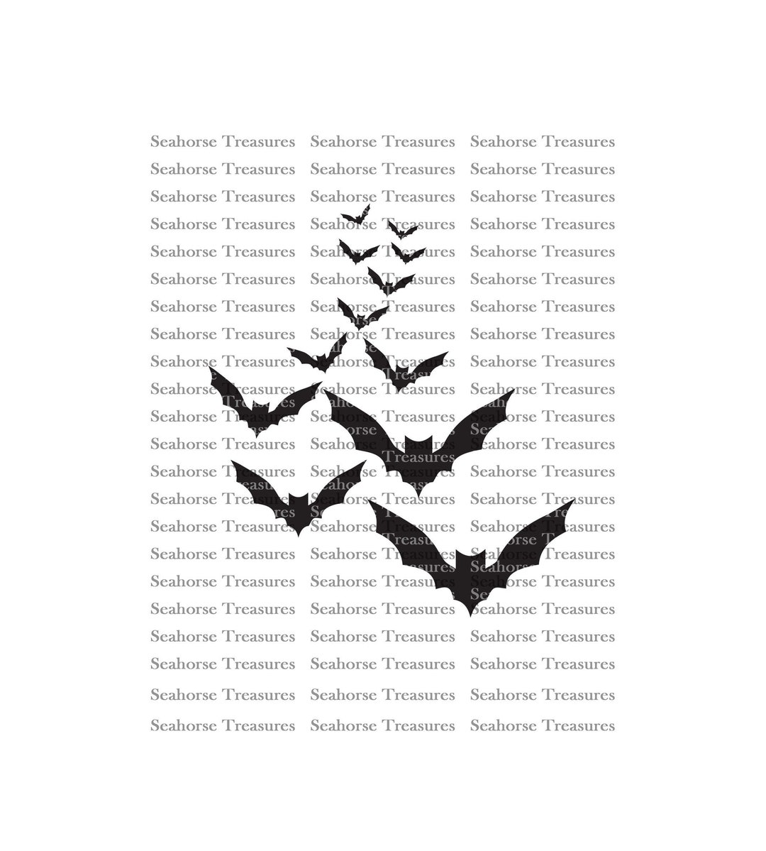 Digital SVG, Bats, Flying Bats, Swarm of Bats, Bat Svg, Pdf Jpg Png ...
