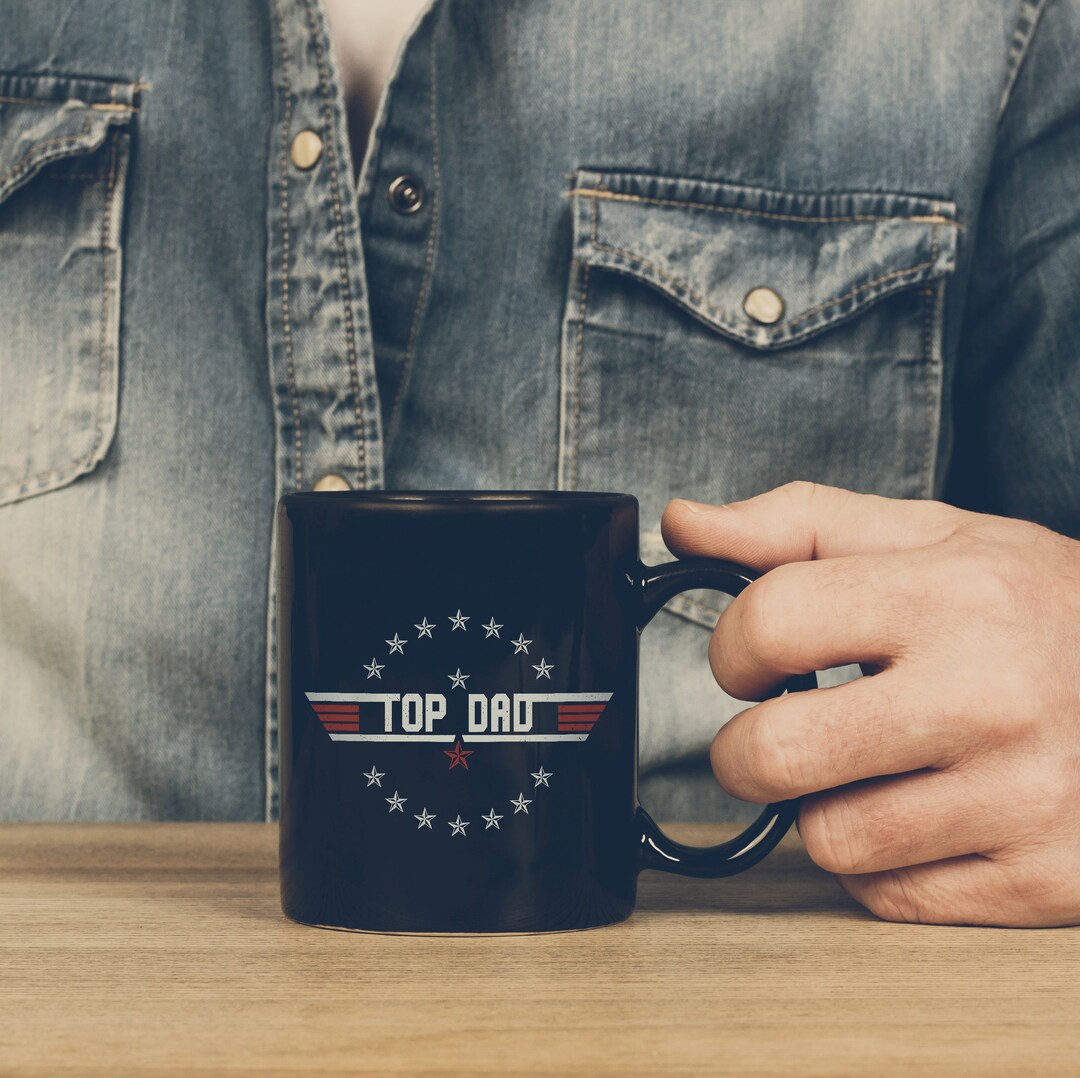 CUSTOM DAD MUG - Personalized Mug for Dad - Customized Mug - Top Dad ...