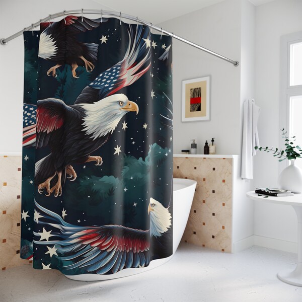 Eagles Shower Curtain - Etsy