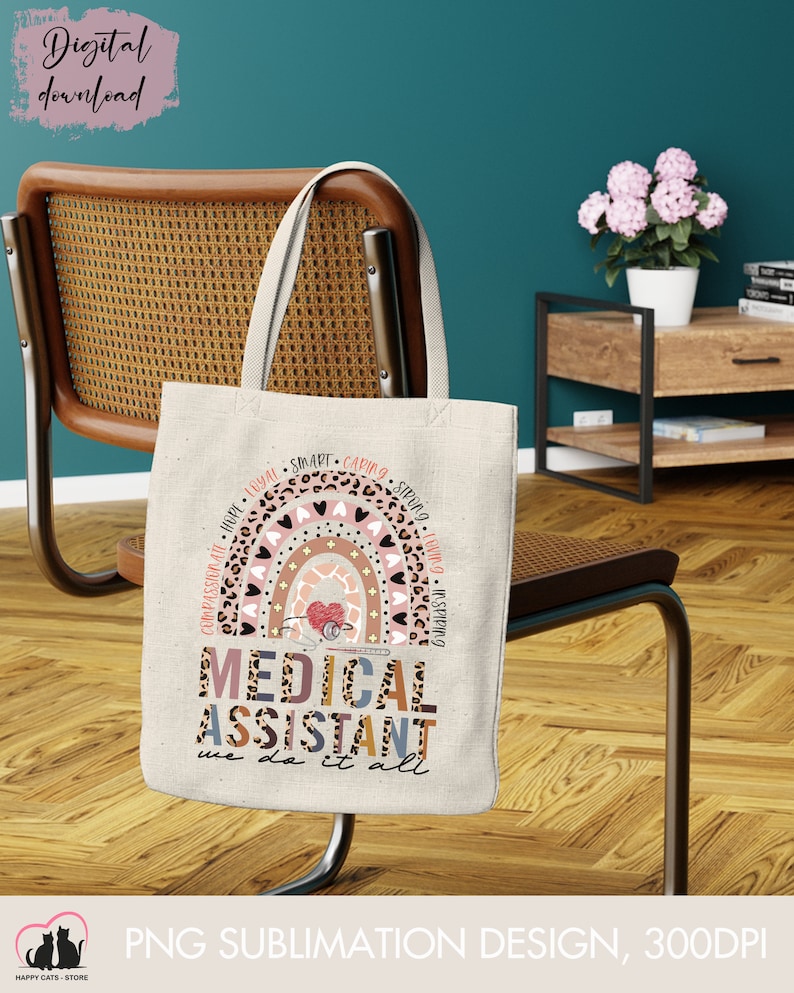 Leopard Medical Assistant Sublimation Designs Downloads - Etsy