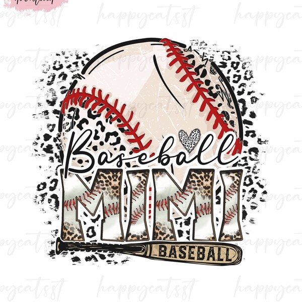 Baseball Cheetah - Etsy