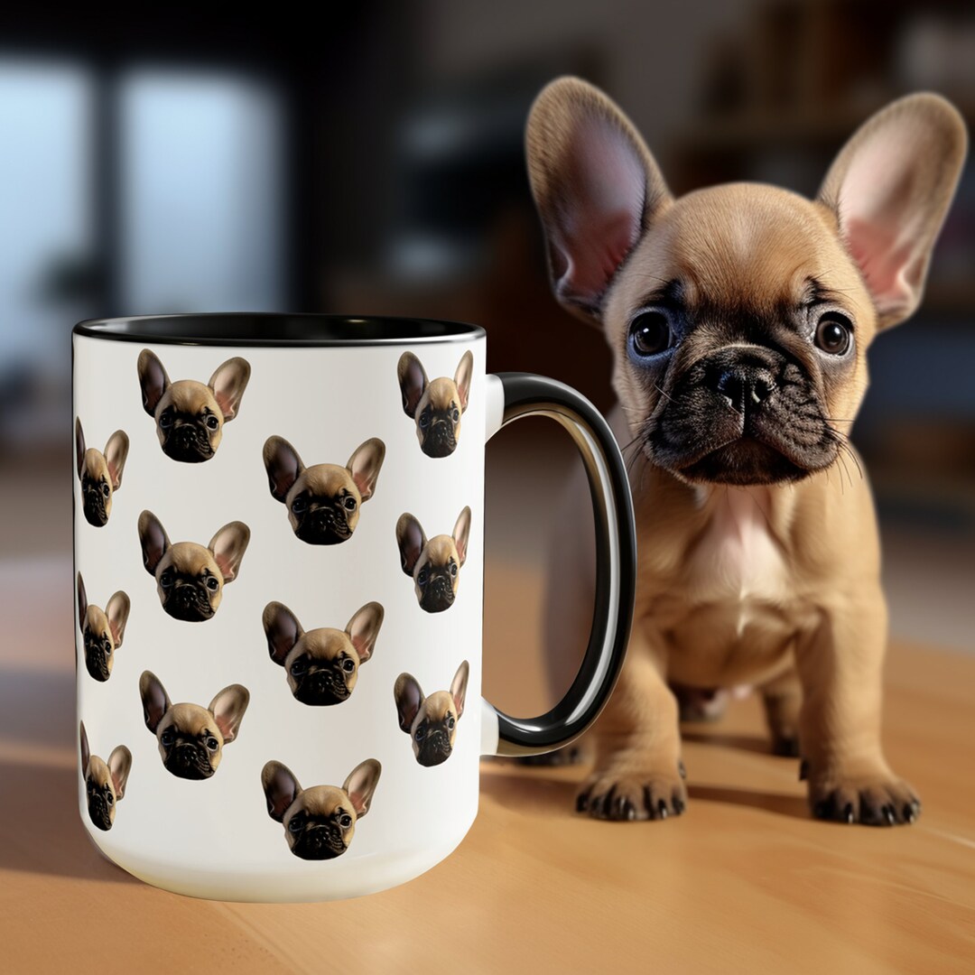 Personalized Dog Face Mug - Customized Dog Mug - Personalized Dog Photo ...