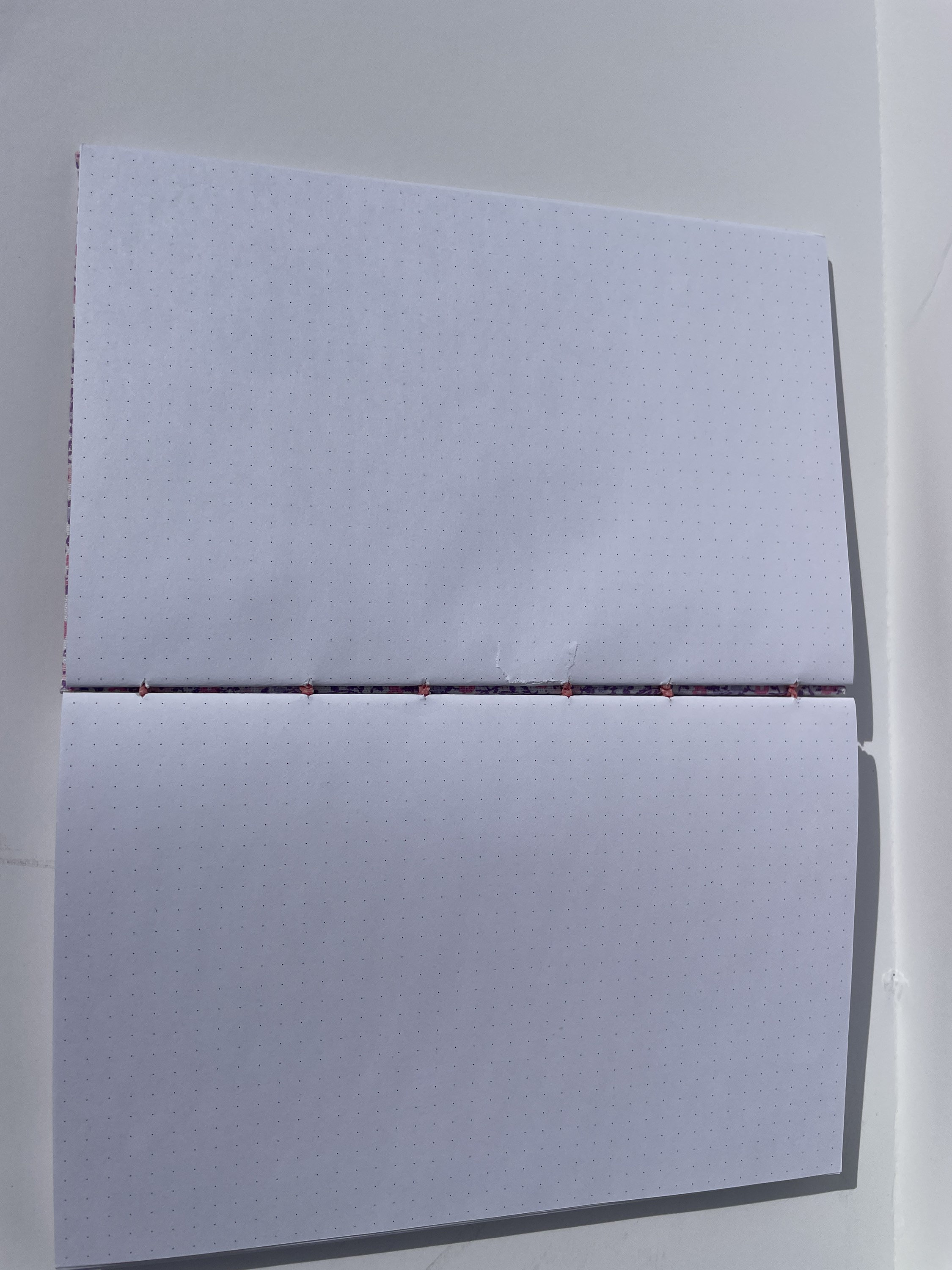 Floral Fabric, Handmade Coptic Book - Etsy