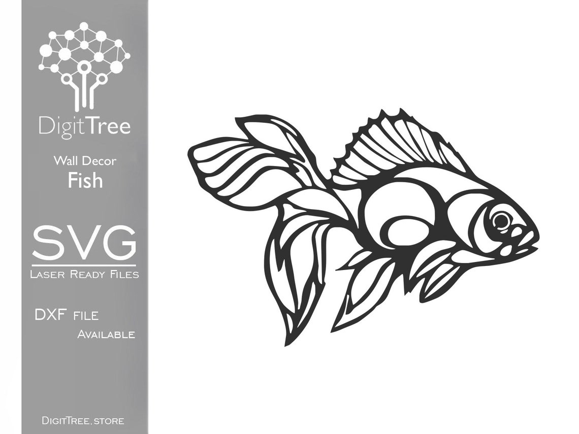 FISH / SVG Laser Cut Files Layered File / Digital Download - Etsy