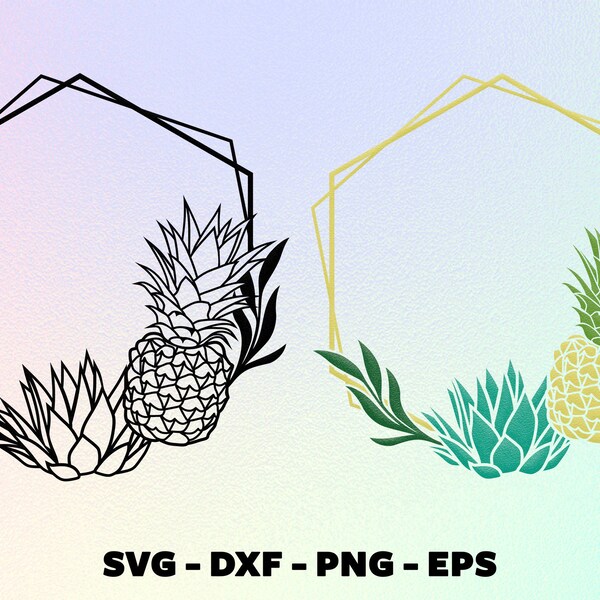 Pineapple Frame - Etsy