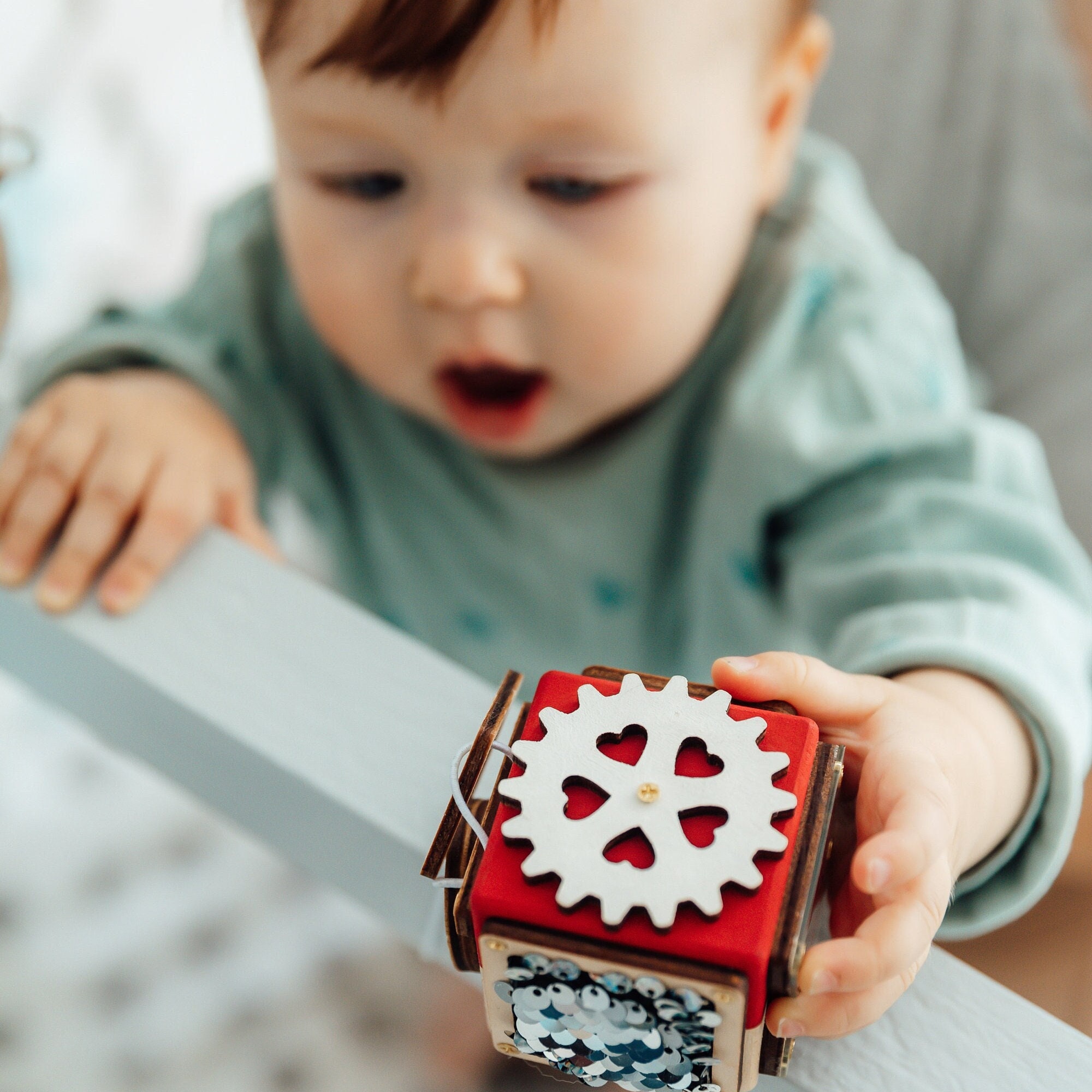 Infant Sensory Cube By Battat