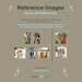 Custom Memorial Portrait Hand Drawn Family Illustration From Reference ...