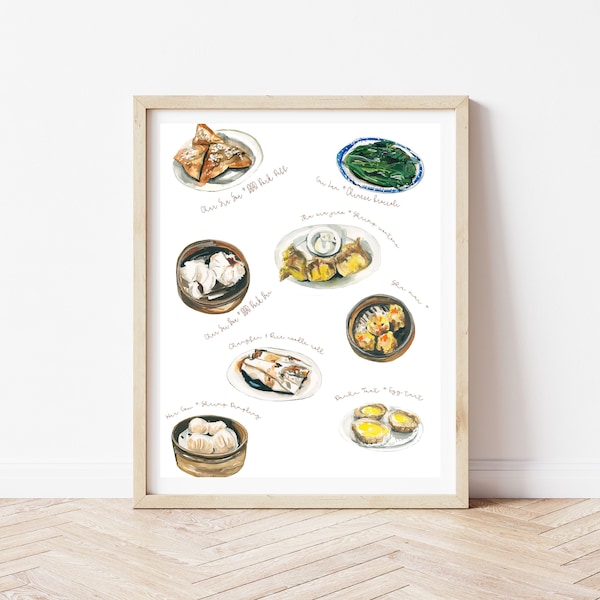 Chinese Food Chart - Etsy