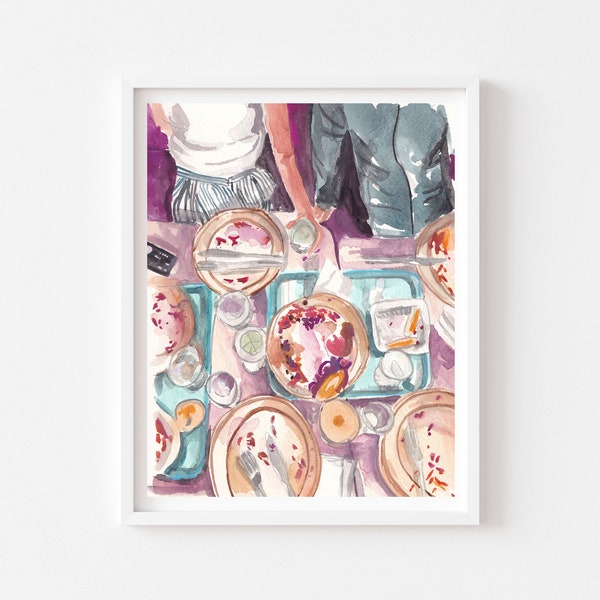 Eating Together - Etsy