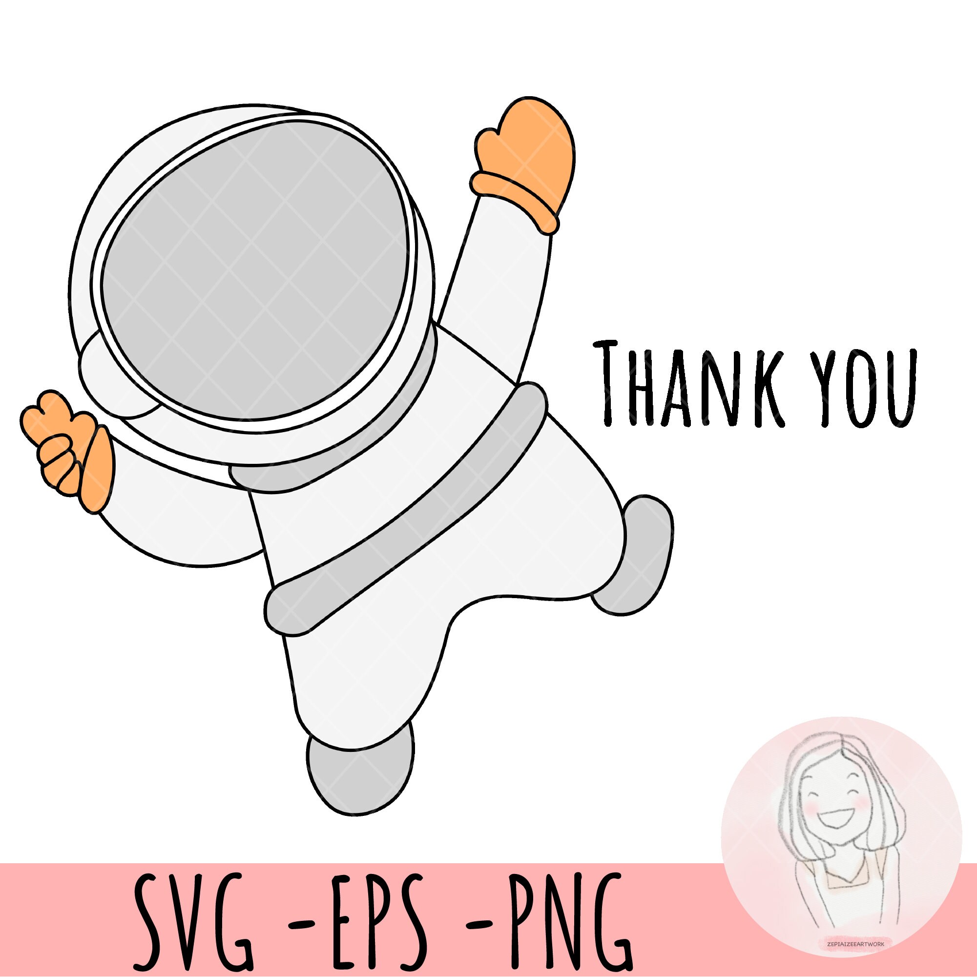 Astronaut SVG | Space Aero Craft Design | Digital Download | Planet ...