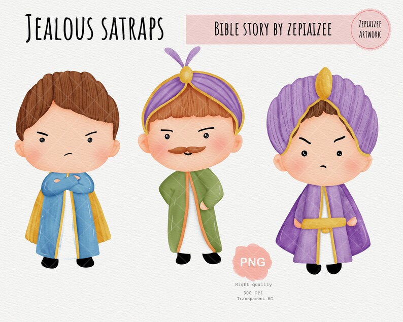 Daniel and the Lion Den Clipart.bible Story for Kid.christian Clipart ...