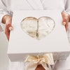 Black Bride Gift Box Set With Robe Satin Bridal Engagement Basket ...