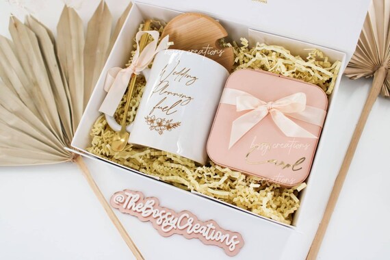 Wedding Planning Fuel Gift Box for Wedding Coordinator Best Gift for Wedding Planner Boho Wedding 2023 Neutral Coffee Mug Gift Set Bundle Etsy