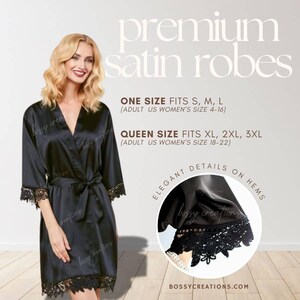 Black Bride Gift Box Set With Robe Satin Bridal Engagement Basket ...