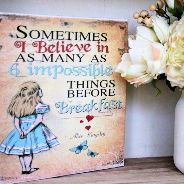 6 Impossible Things Etsy