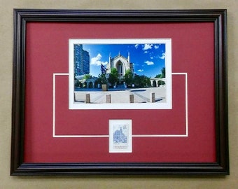Boston University (BU) Landmark Print (boston, Colleges, Universities ...