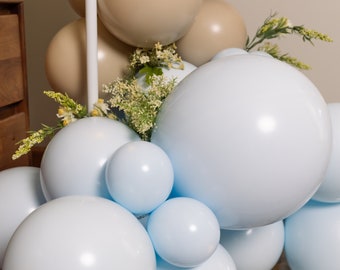 In the Buff Neutral Balloon Garland Kit With Mocha Cameo Pale Sand ...