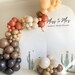 Cheyenne THICK Balloon Garland Kit With Chocolate, Mocha, Latte, Burnt ...
