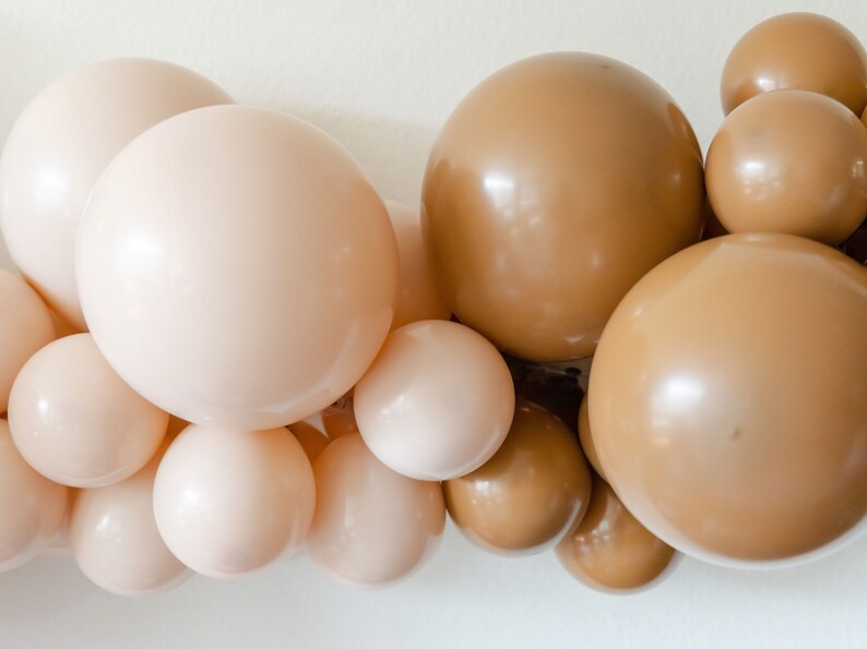 Joshua Tree Balloon Garland Kit Eucalyptus Grey Blush Mocha - Etsy