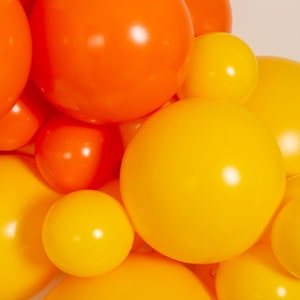 Candy Corn Balloon Garland Kit With Yellow, Orange & White for ...