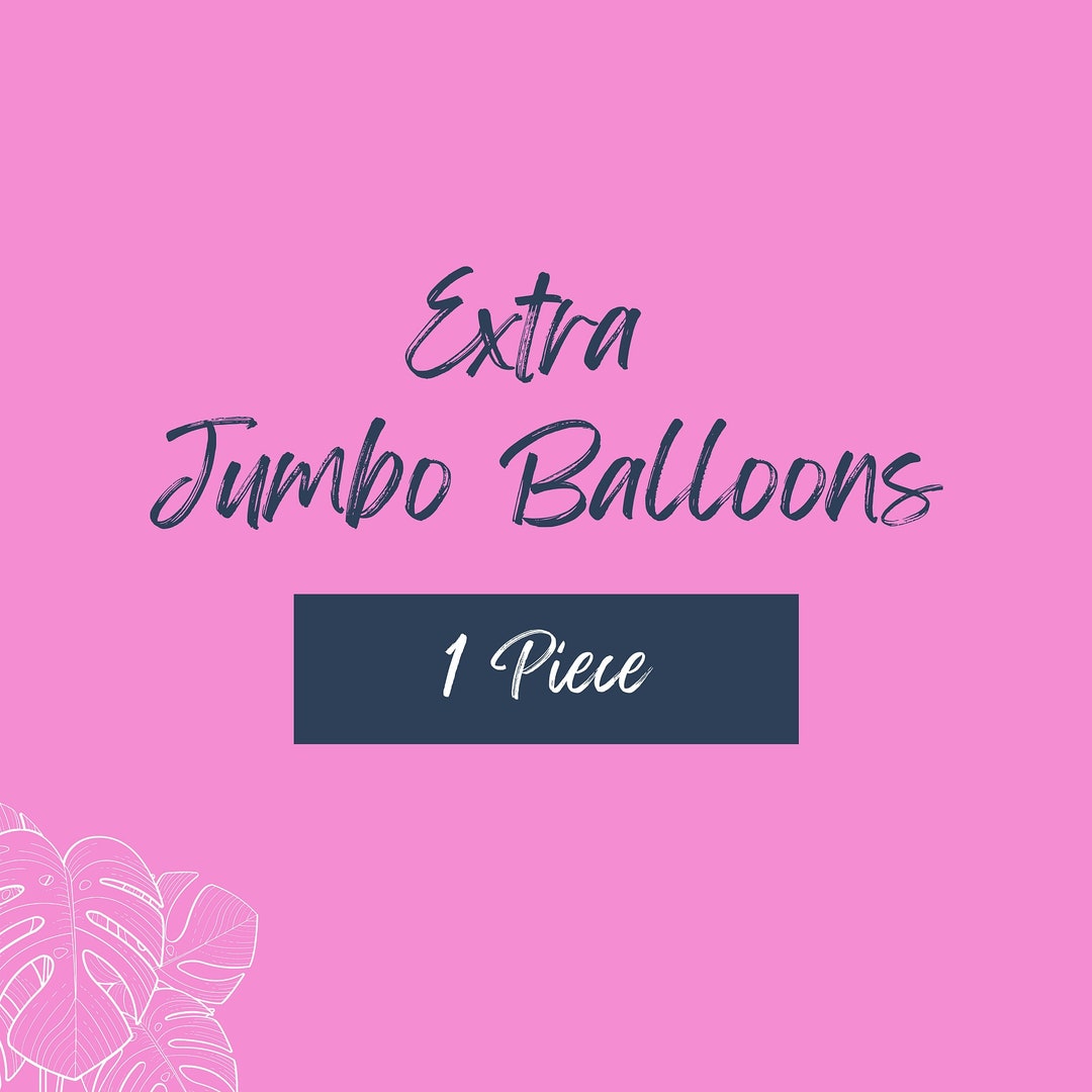 Extra Jumbo Balloons - Etsy