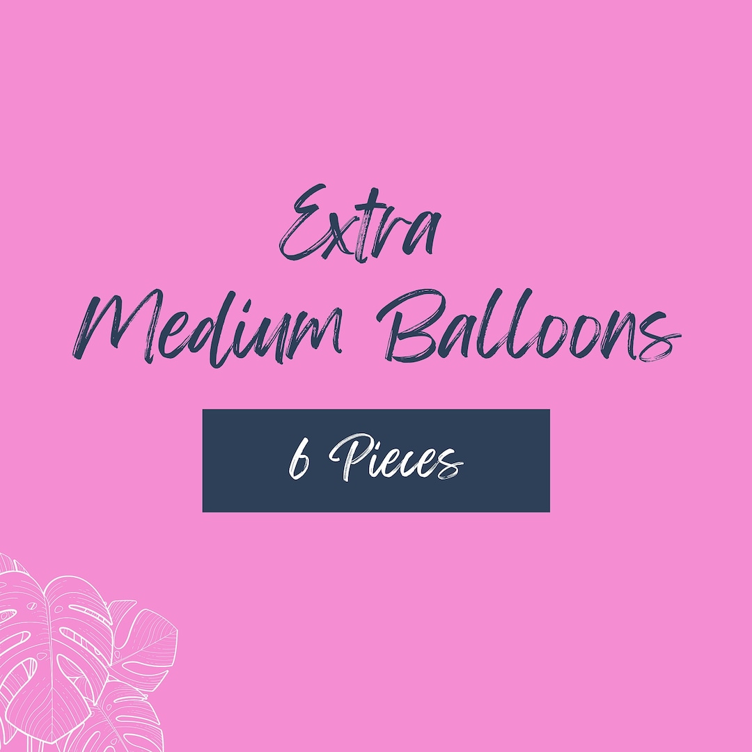 Extra Medium Balloons - Etsy