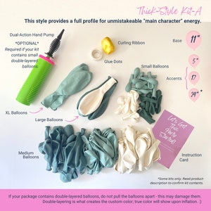 Dolly THICK Balloon Garland Kit With White, Powder Pink, Bubble Gum ...