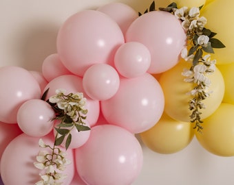 In the Buff Neutral Balloon Garland Kit With Mocha Cameo Pale Sand ...