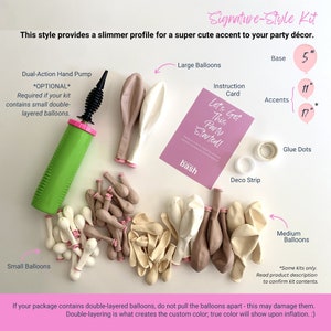 In the Buff Neutral Balloon Garland Kit With Mocha Cameo Pale Sand ...