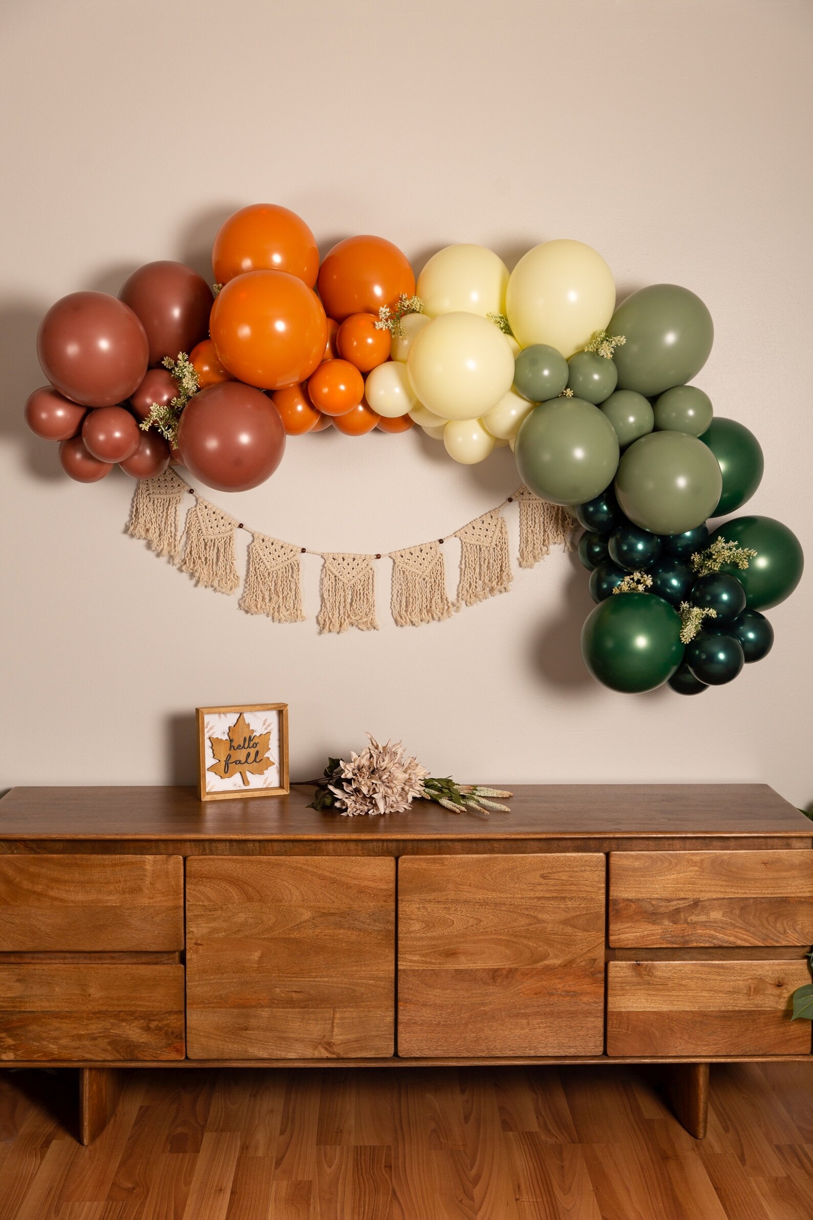 Crossroads Balloon Garland Kit With Terracotta Burnt Orange - Etsy