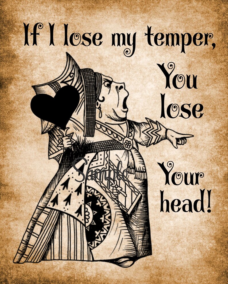 Alice in Wonderland Vintage Prints, Set of Five 8 X 10 Prints ...