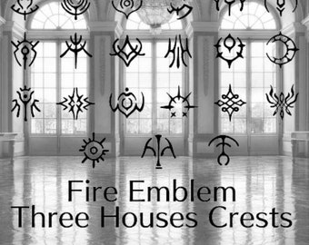 Fire Emblem Three Houses Crests - Etsy