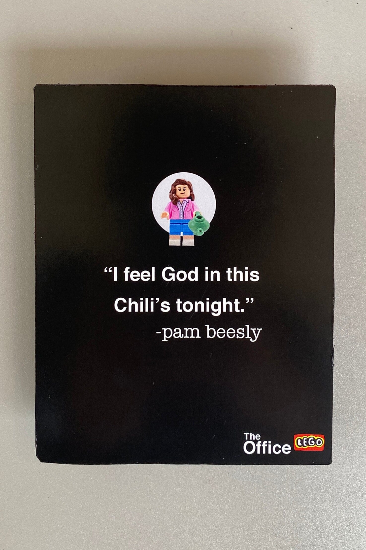 PAM BEESLY - the Office LEGO Action Figure - Etsy