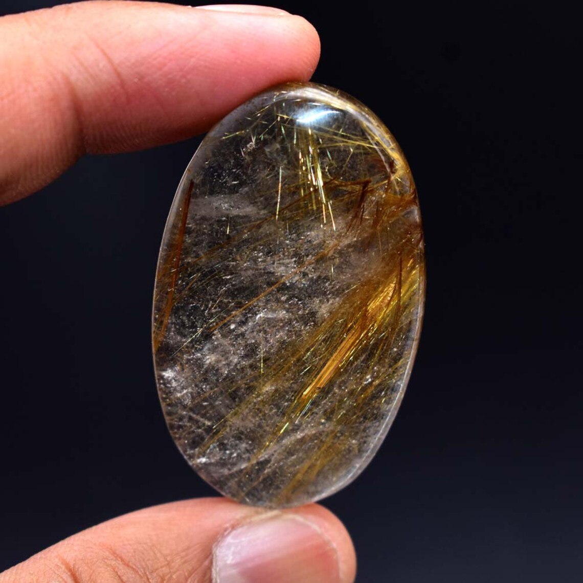 Natural Golden Rutile Gemstone Cabochon Multi Shape Golden | Etsy