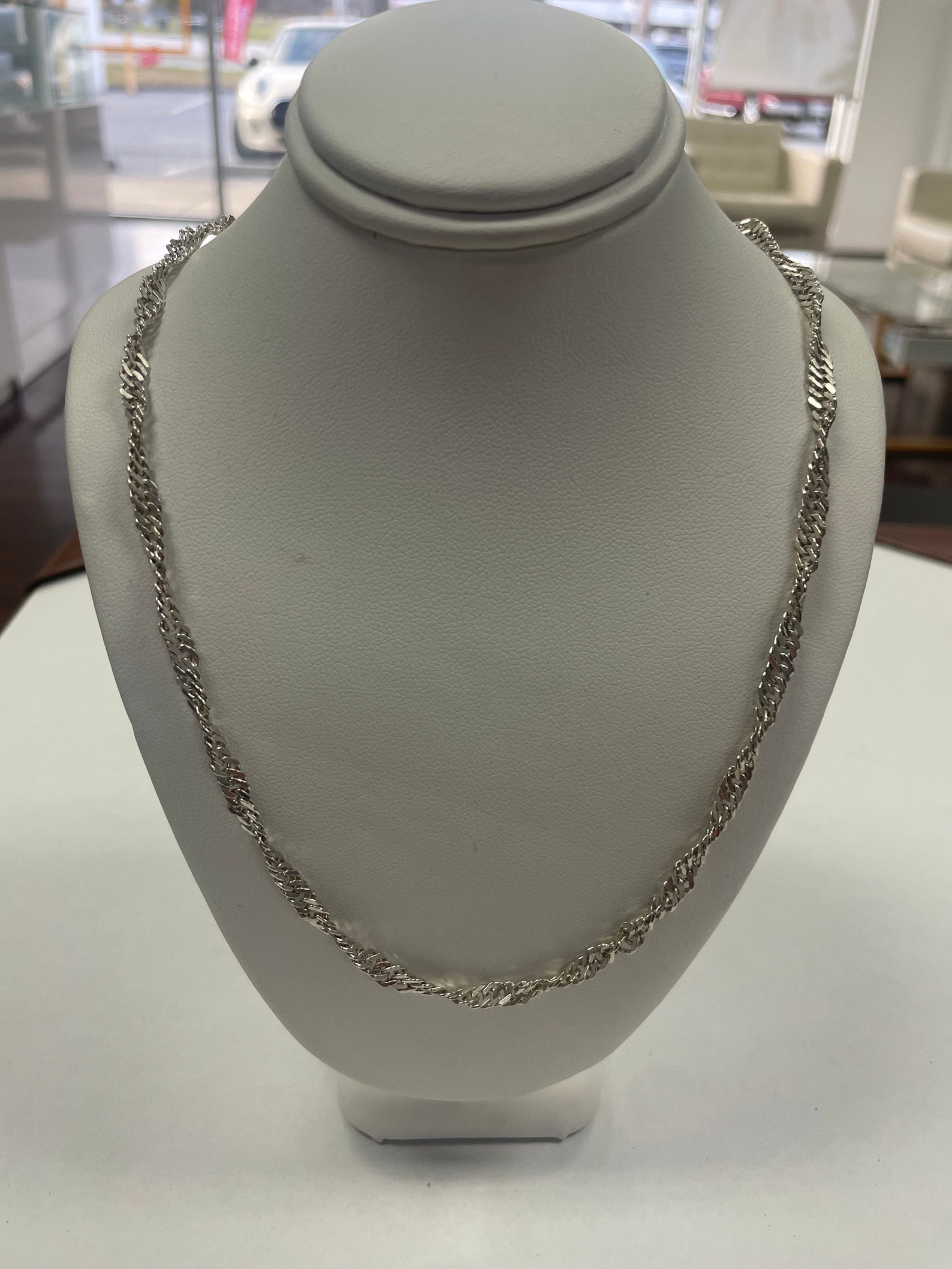 Sterling Silver Singapore Link Chain | 925 (UNISEX) - Etsy