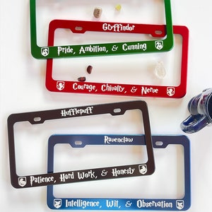 Wizarding World of Harry Potter License Plate Frame Slytherin ...