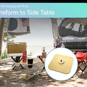 2-in-1 Drive-thru Tray: Wide Car Food Tray, Big Size Wood Car Trays for ...