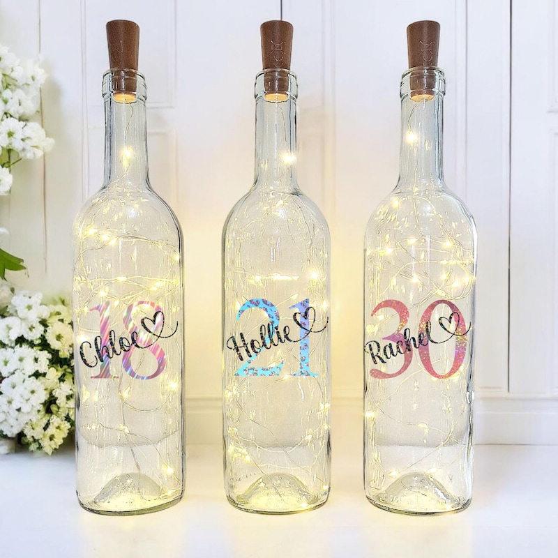 Light up Bottle - Etsy UK