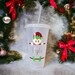 Personalised Christmas Cold Cup With Lid and Straw 24oz Tumbler, Xmas ...