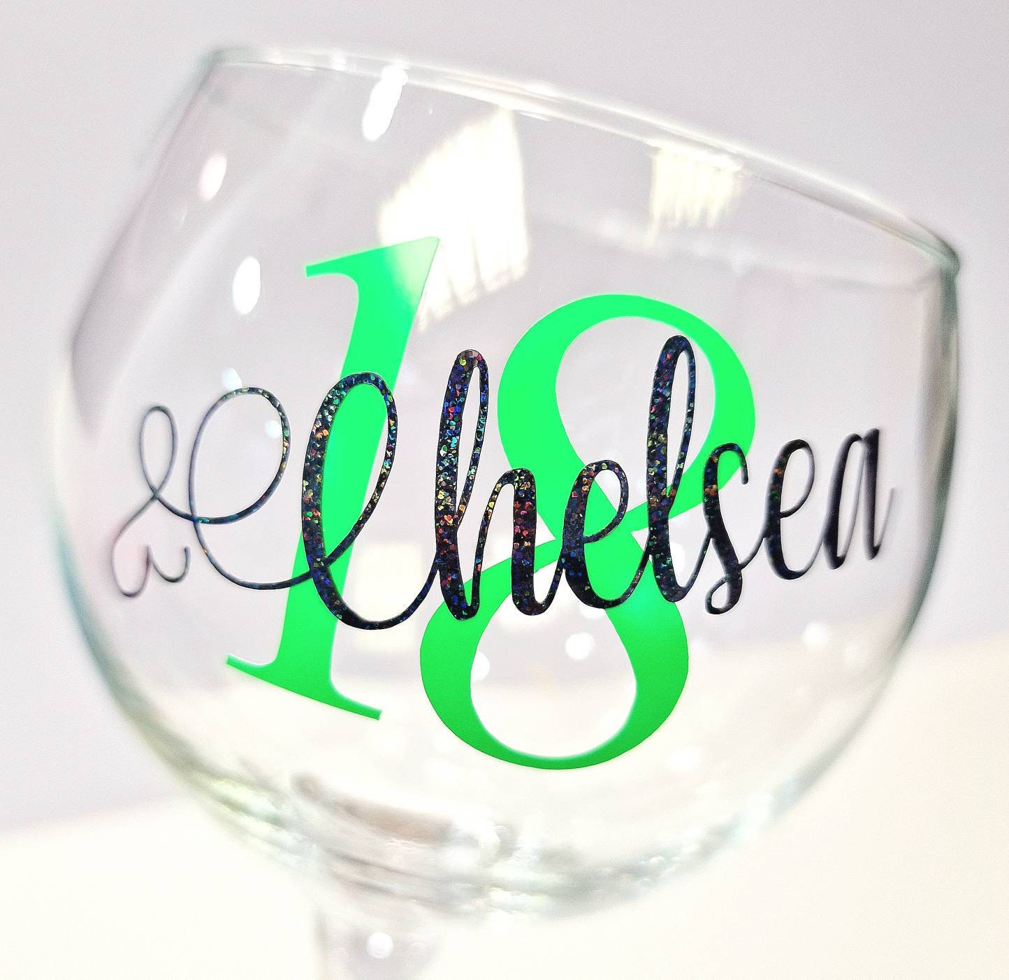 Personalised/custom 18th Birthday Gin Glass Cocktail Gift - Etsy UK