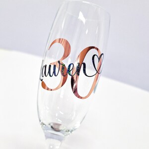 Personalised Birthday Prosecco Champagne Glass With Gift Box Present ...