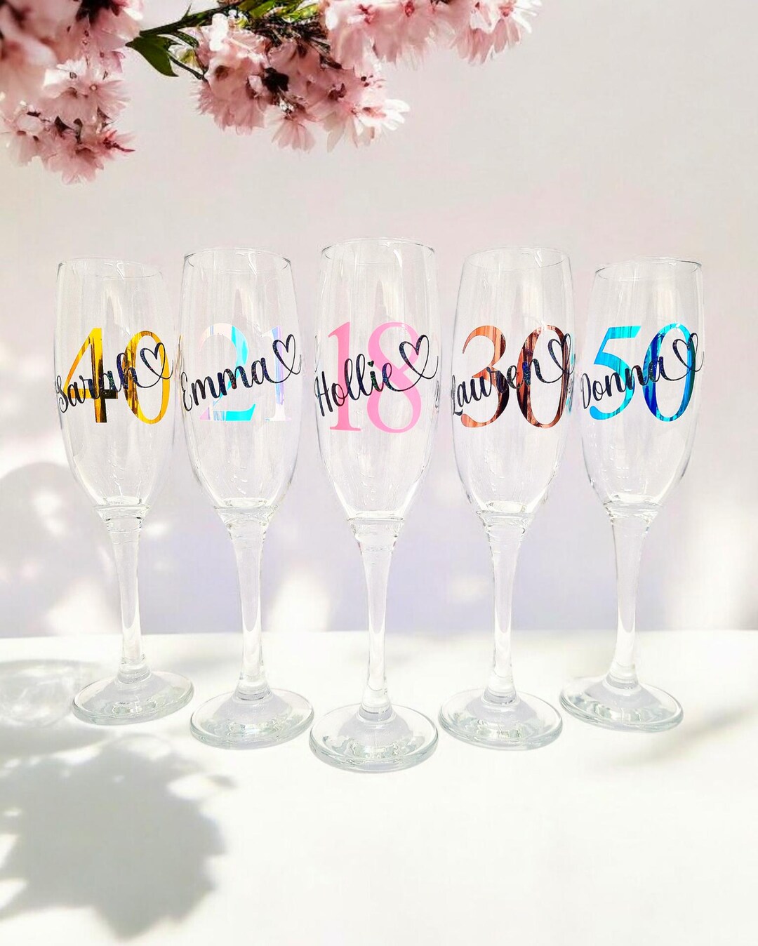 Personalised Birthday Prosecco Champagne Glass With Gift Box Present ...