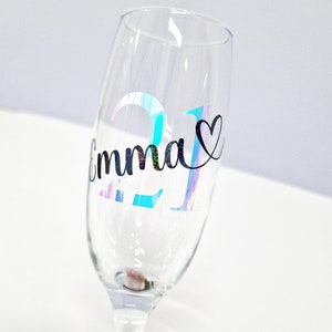 Personalised Birthday Prosecco Champagne Glass With Gift Box Present ...