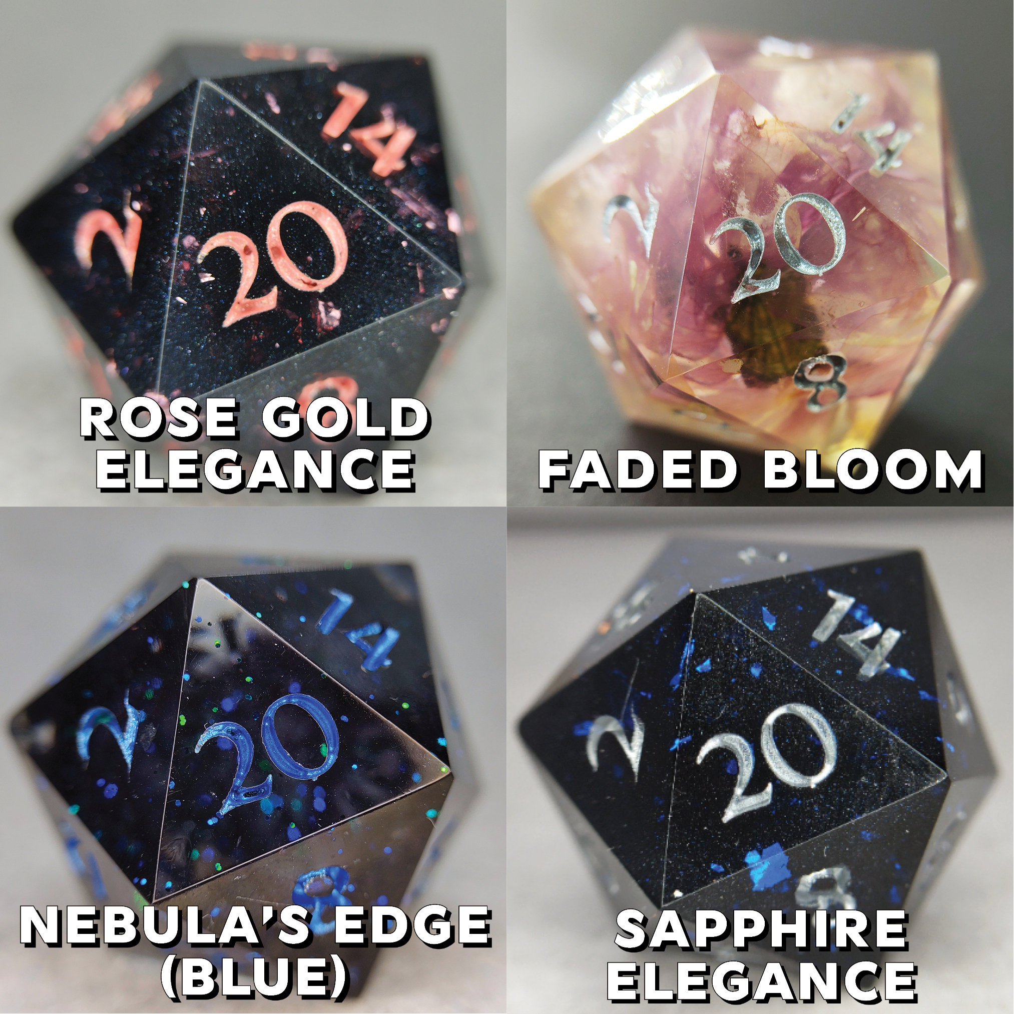 LARGE D20 DICE Chonk D20s Handmade Sharp Edge Dice for - Etsy