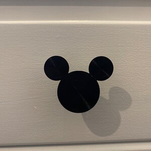 Mickey Mouse Themed Knob Handle for Disney Themed Decor! Kitchen Handle, Nursery Knobs, Dresser ...