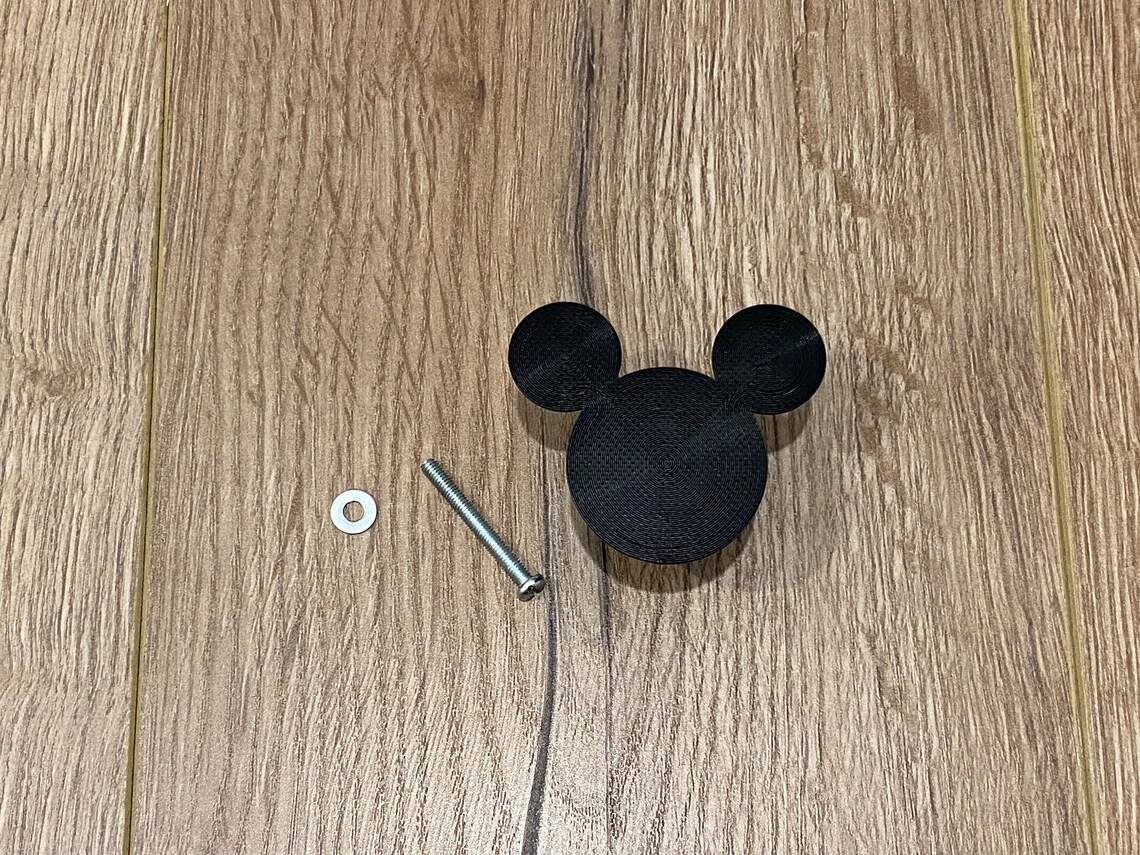 Mickey Mouse Themed Knob Handle for Disney Themed Decor - Etsy