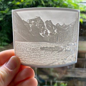Custom Lithophane! 3D Printed Custom Window Picture Lithophane, Perfect ...