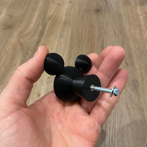 Mickey Mouse Themed Knob Handle for Disney Themed Decor! Kitchen Handle, Nursery Knobs, Dresser ...